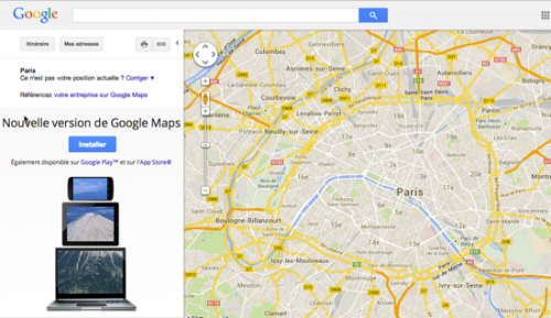 Le Google Maps Nouveau est arrivé. L'API n'est plus limitée et devient ...