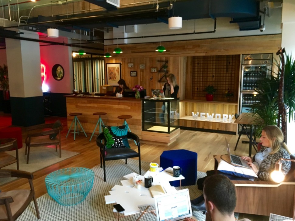 WeWork, le géant du coworking valorisé 16 milliards, débarque à ...