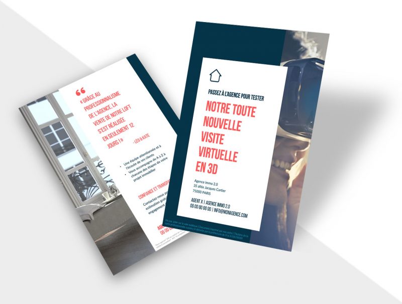 7 idées de flyers immobiliers dont vous pouvez vous inspirer pour booster votre communication ...